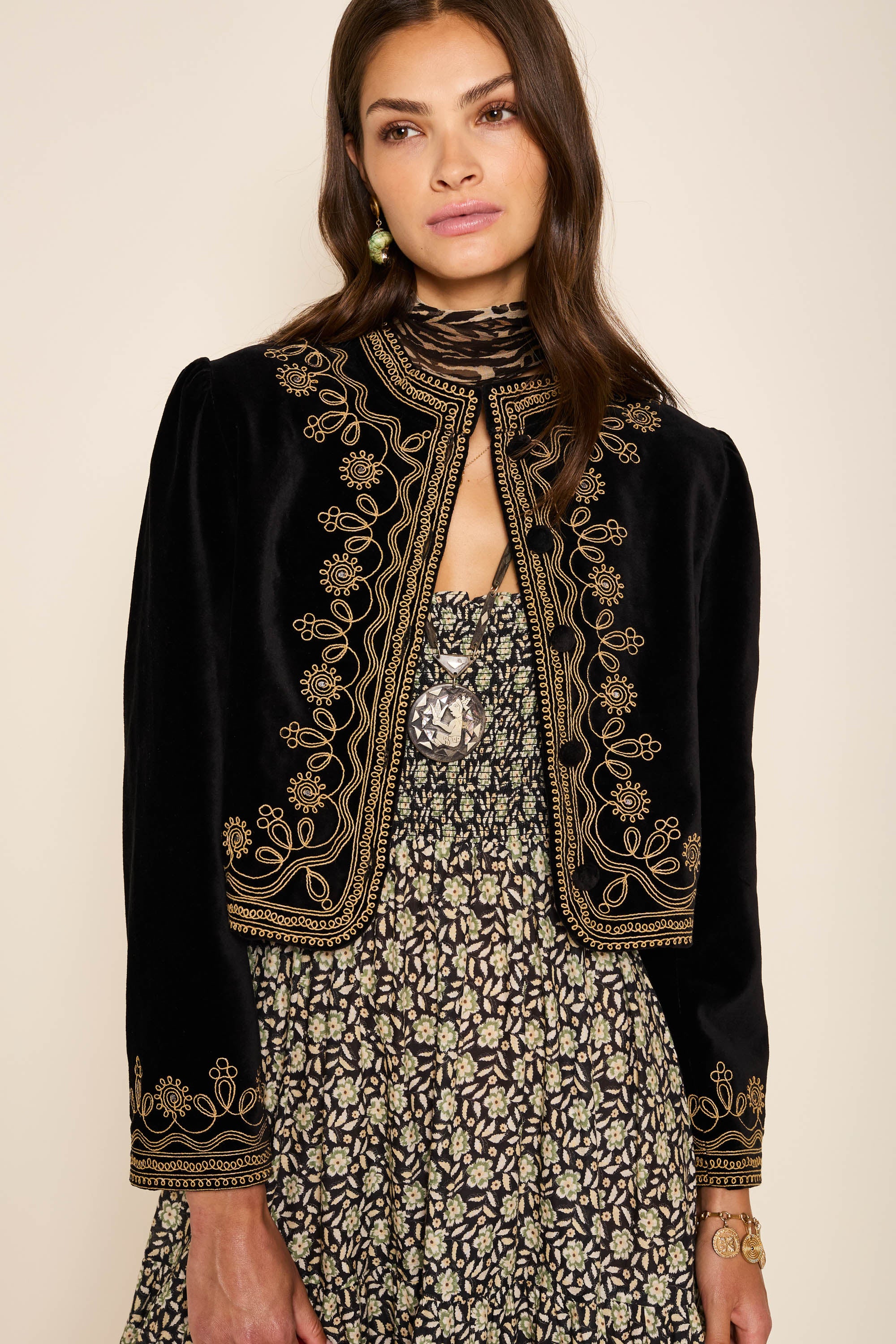 Denver - Soutache Black – RIXO ⋆