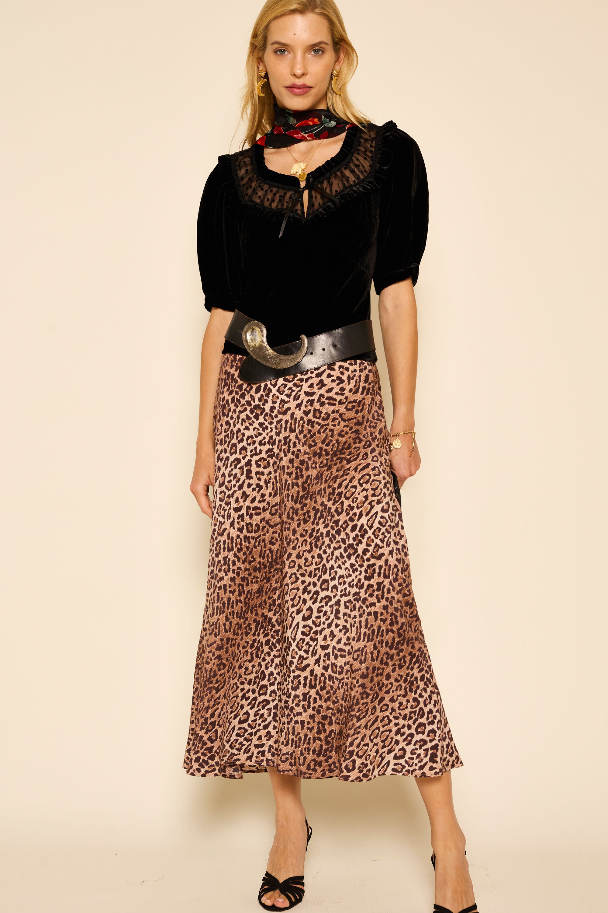 Kelly - Leopard Brown – RIXO ⋆