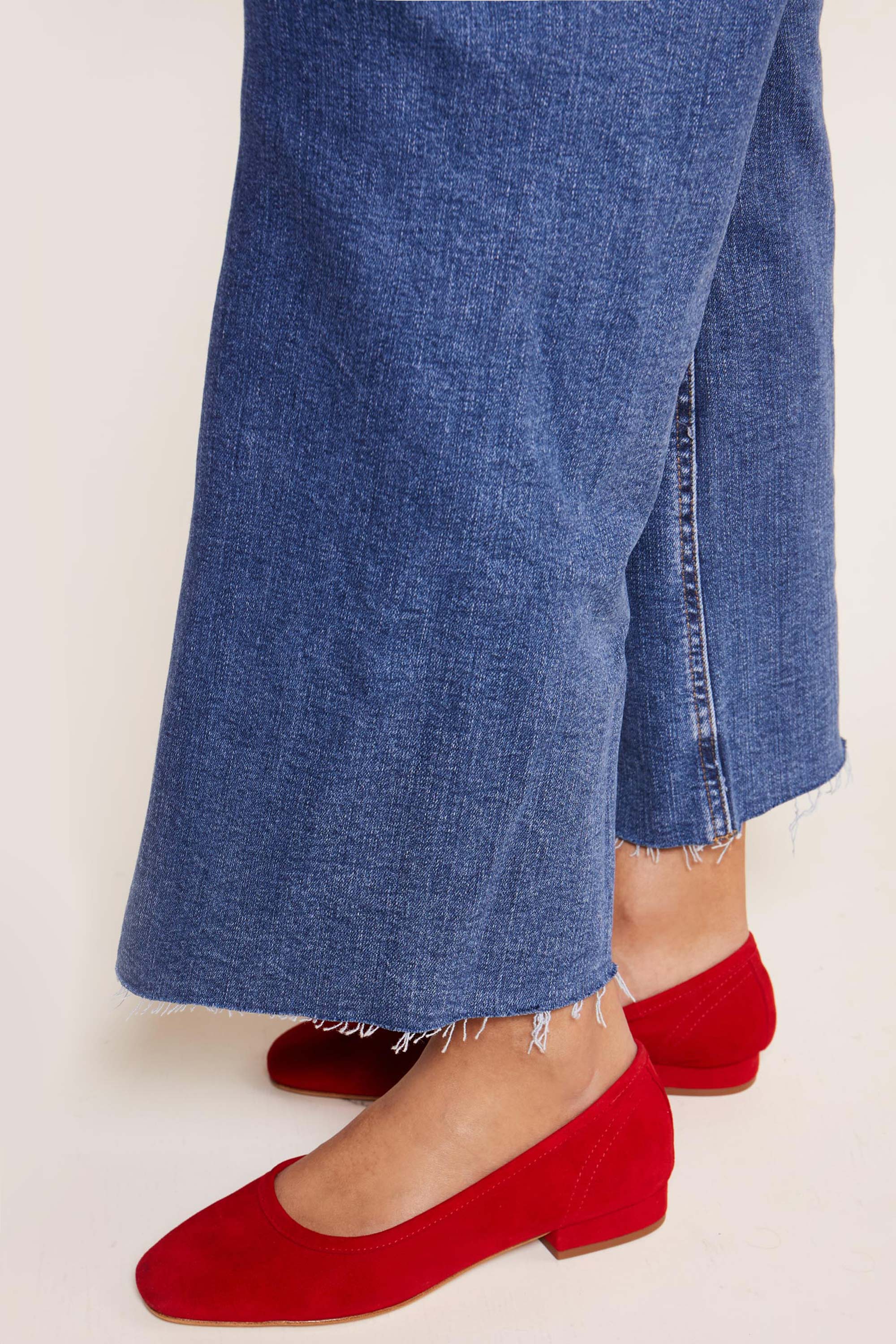 Kierna Suede Pumps in Red