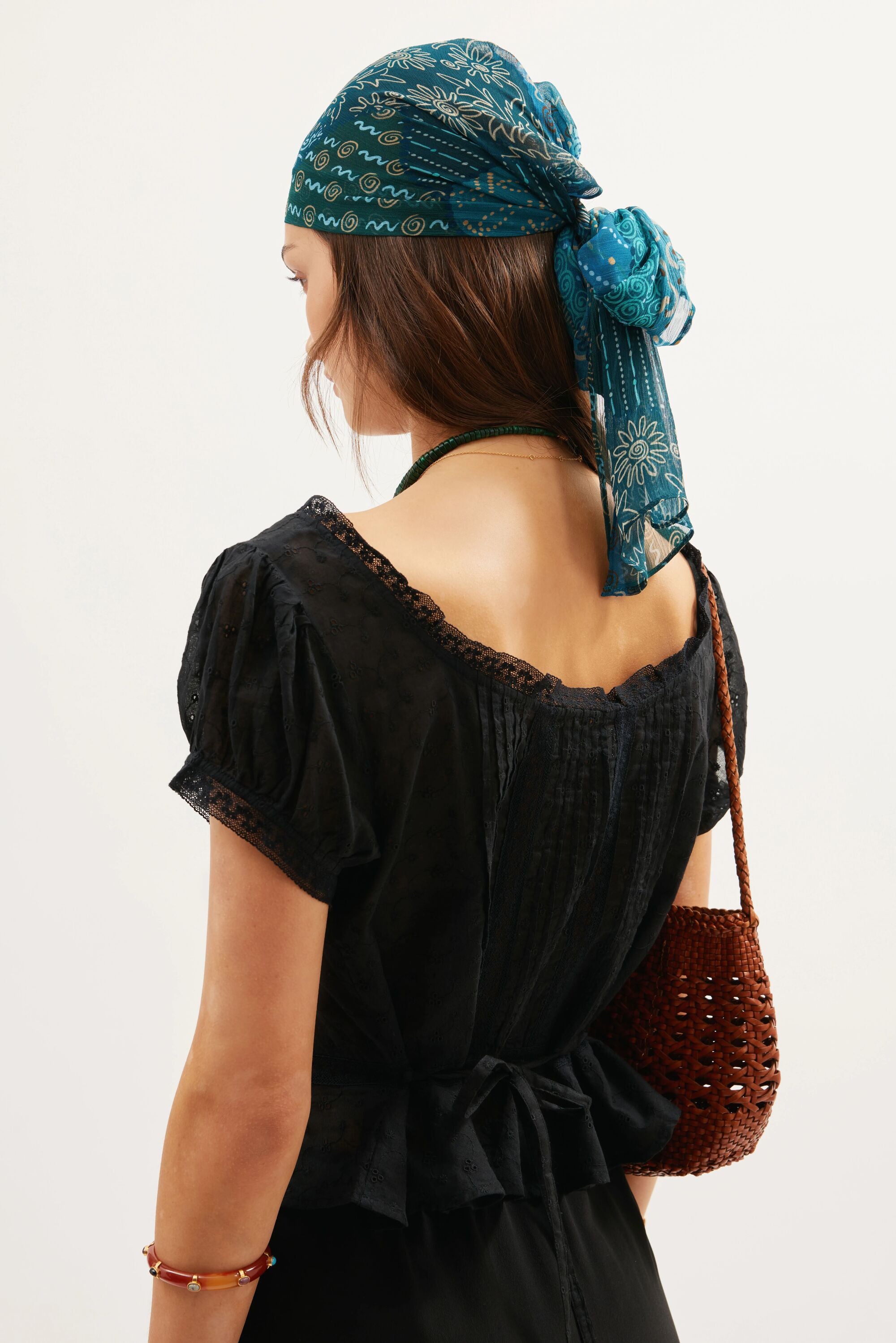 Sandi Cotton Top in Black