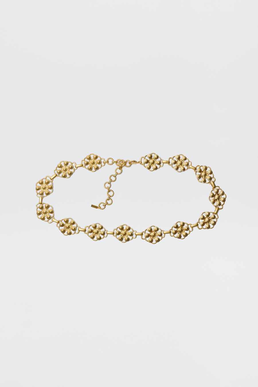 Tiana Gold-Plated Belt in Gold | RIXO ⋆