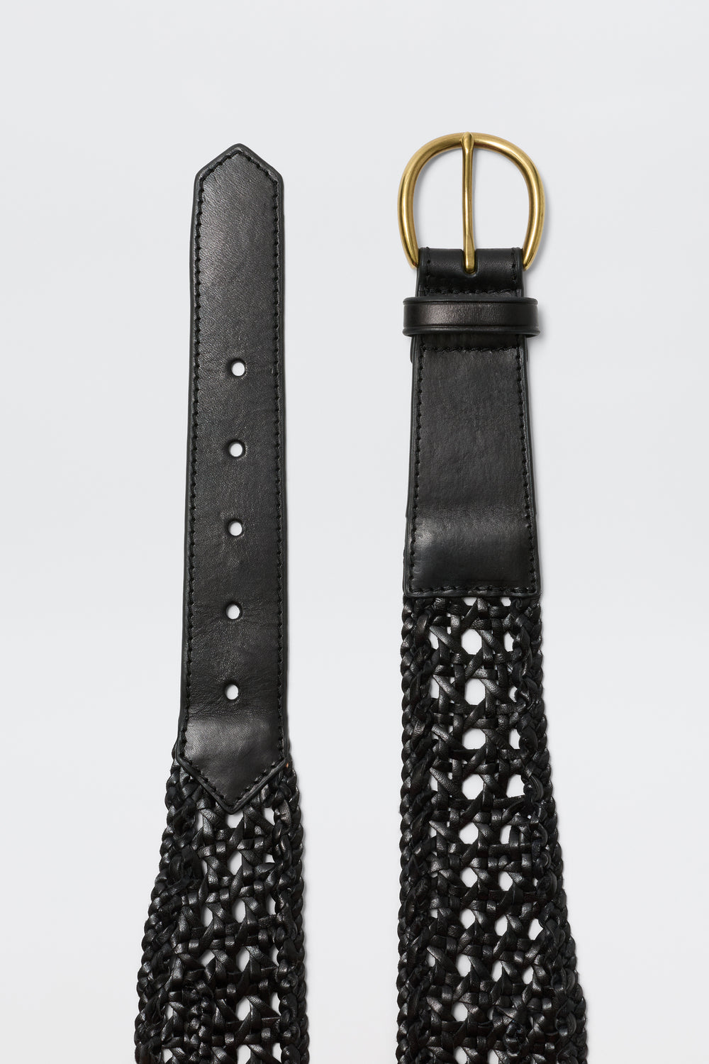 Roxella Leather Belt in Black | RIXO ⋆