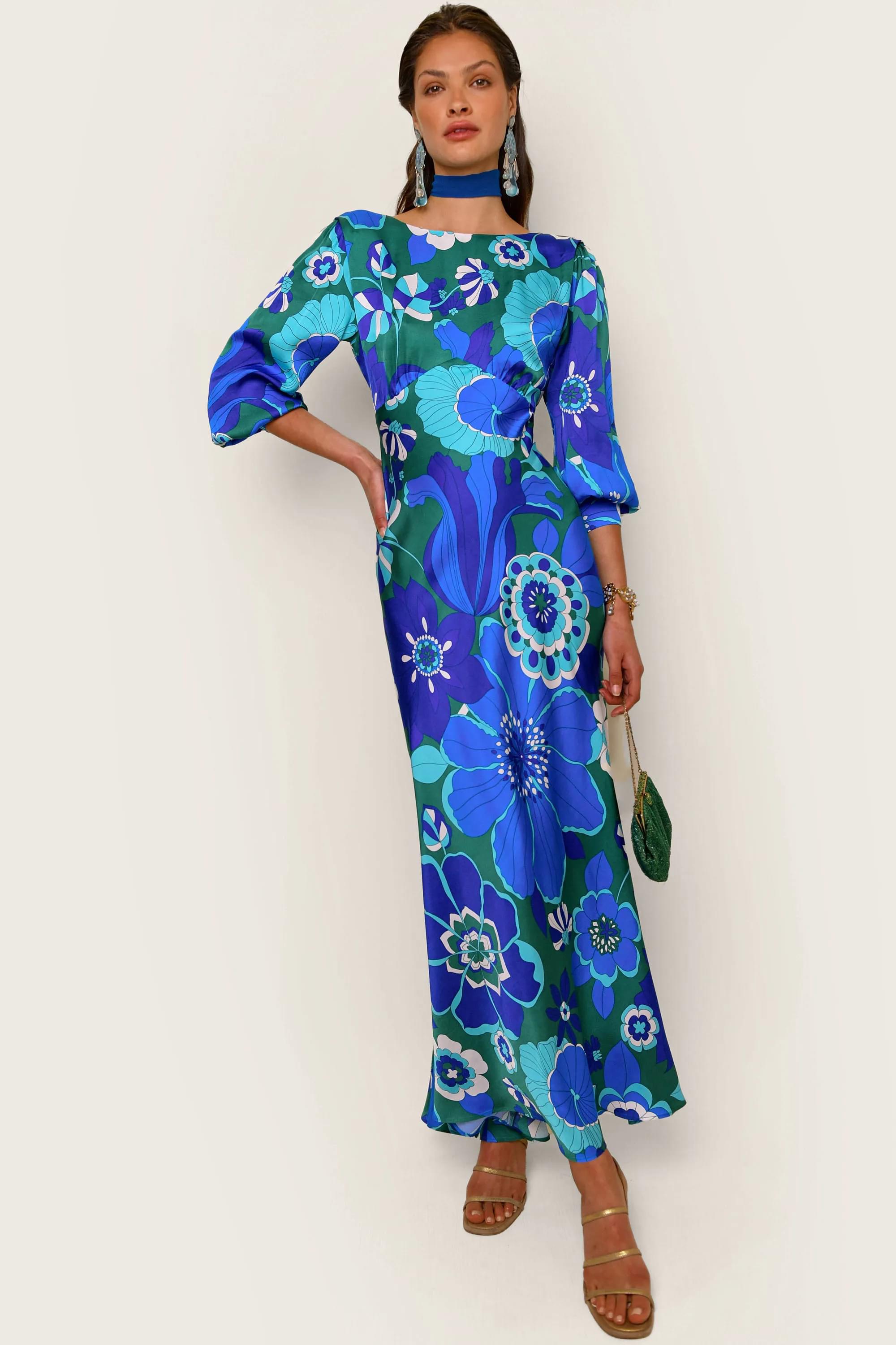 marni - miami floral emerald – RIXO ⋆