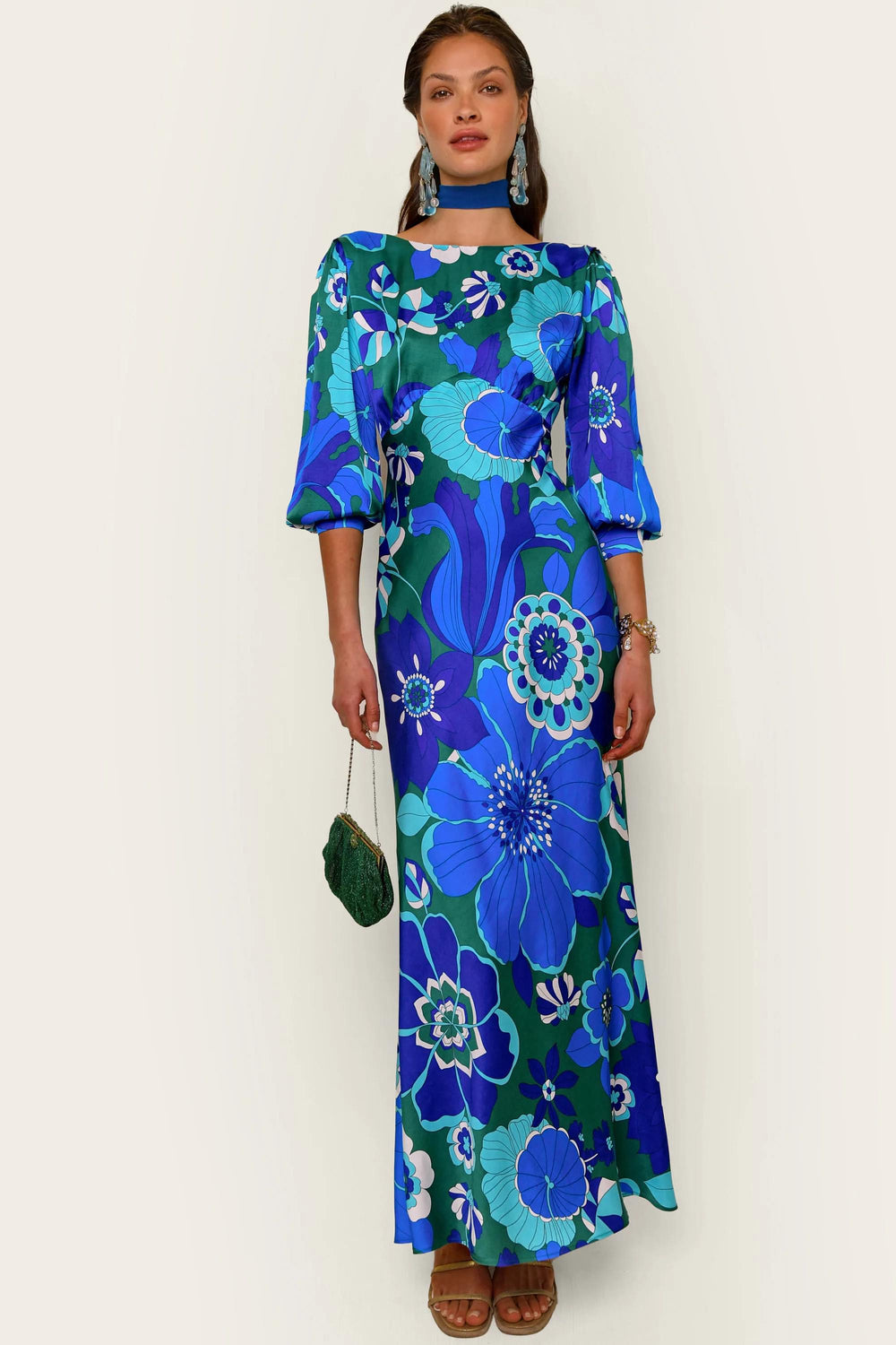 marni - miami floral emerald – RIXO ⋆