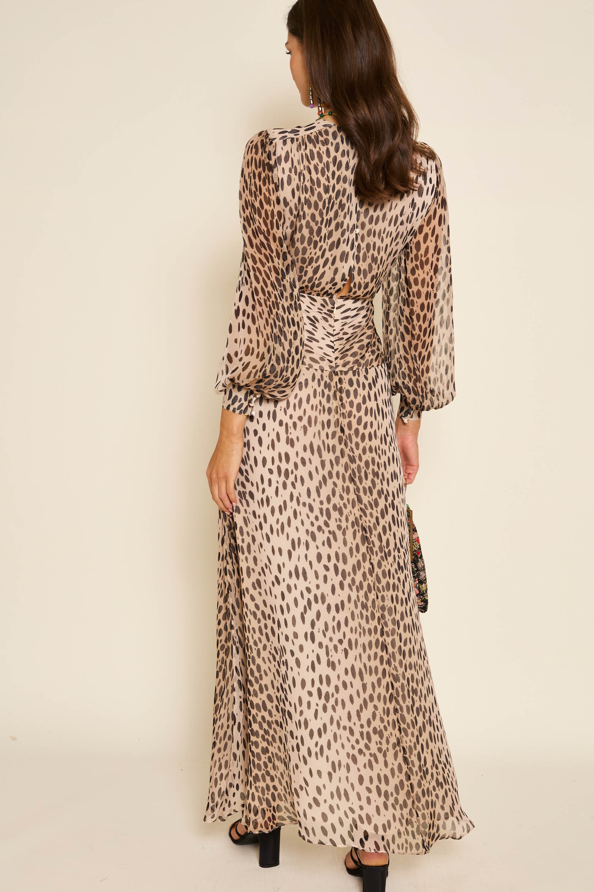 Meera - Antelope Spot Black – RIXO ⋆