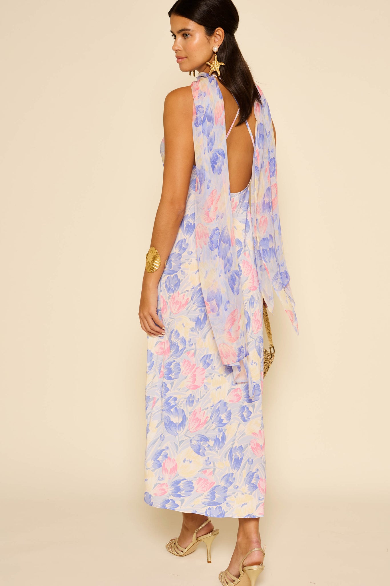 Hayley - Tulip Fields Blue – RIXO ⋆