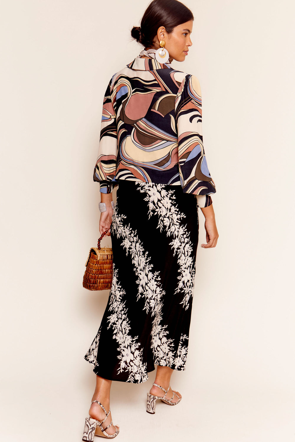 Ardith - Paris Stripe Black – RIXO ⋆