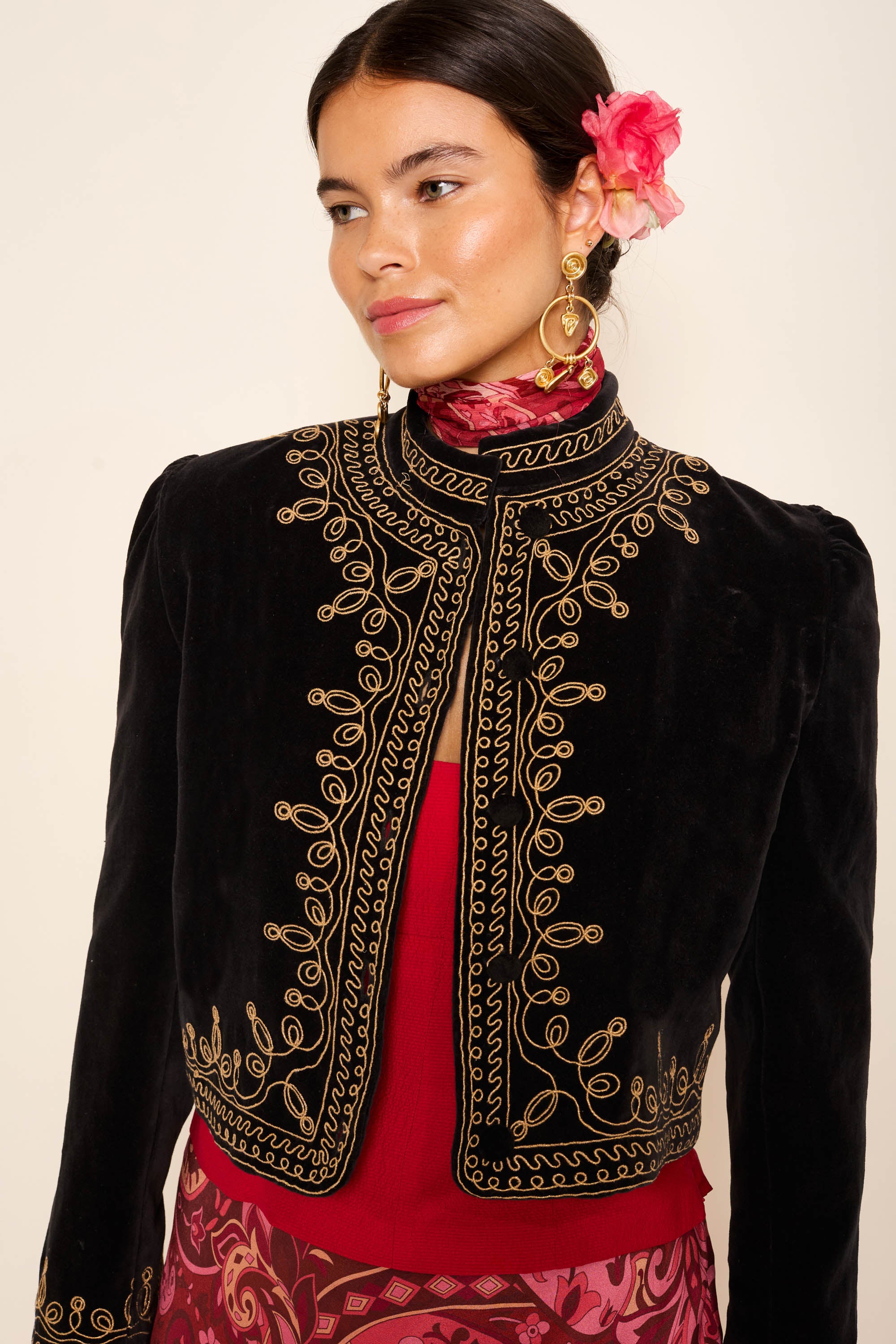 Denver - Soutache Black – RIXO ⋆