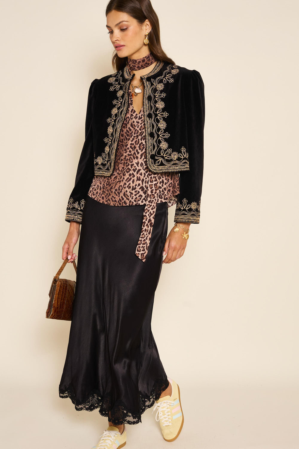 Denver - Soutache Black – RIXO ⋆