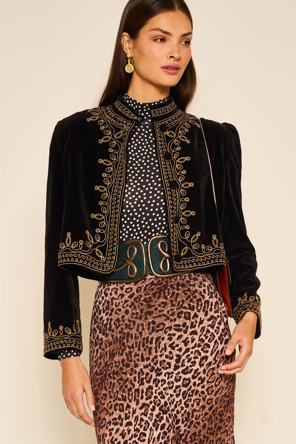 Denver - Soutache Black – RIXO ⋆