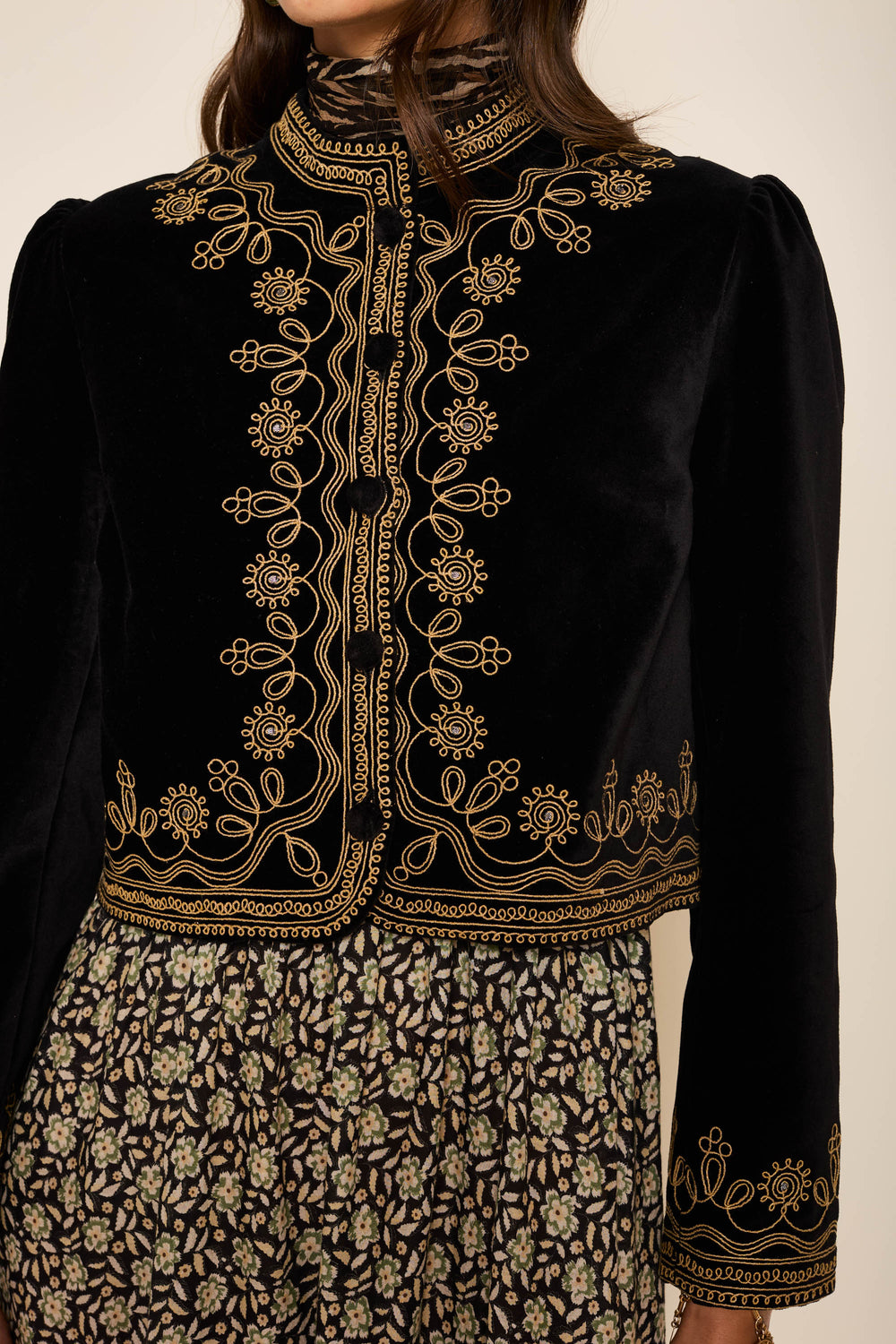 Denver - Soutache Black – RIXO ⋆