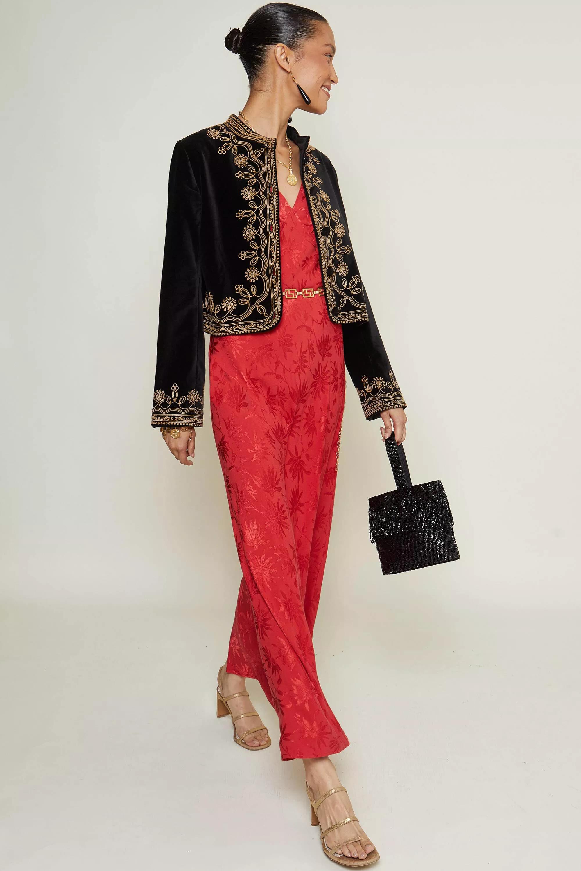 Denver - Soutache Black – RIXO ⋆