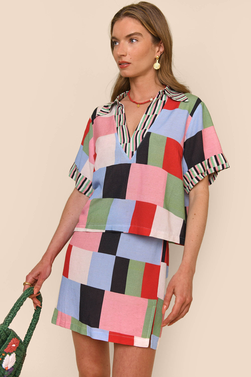 Asha - Geo Mono – RIXO ⋆