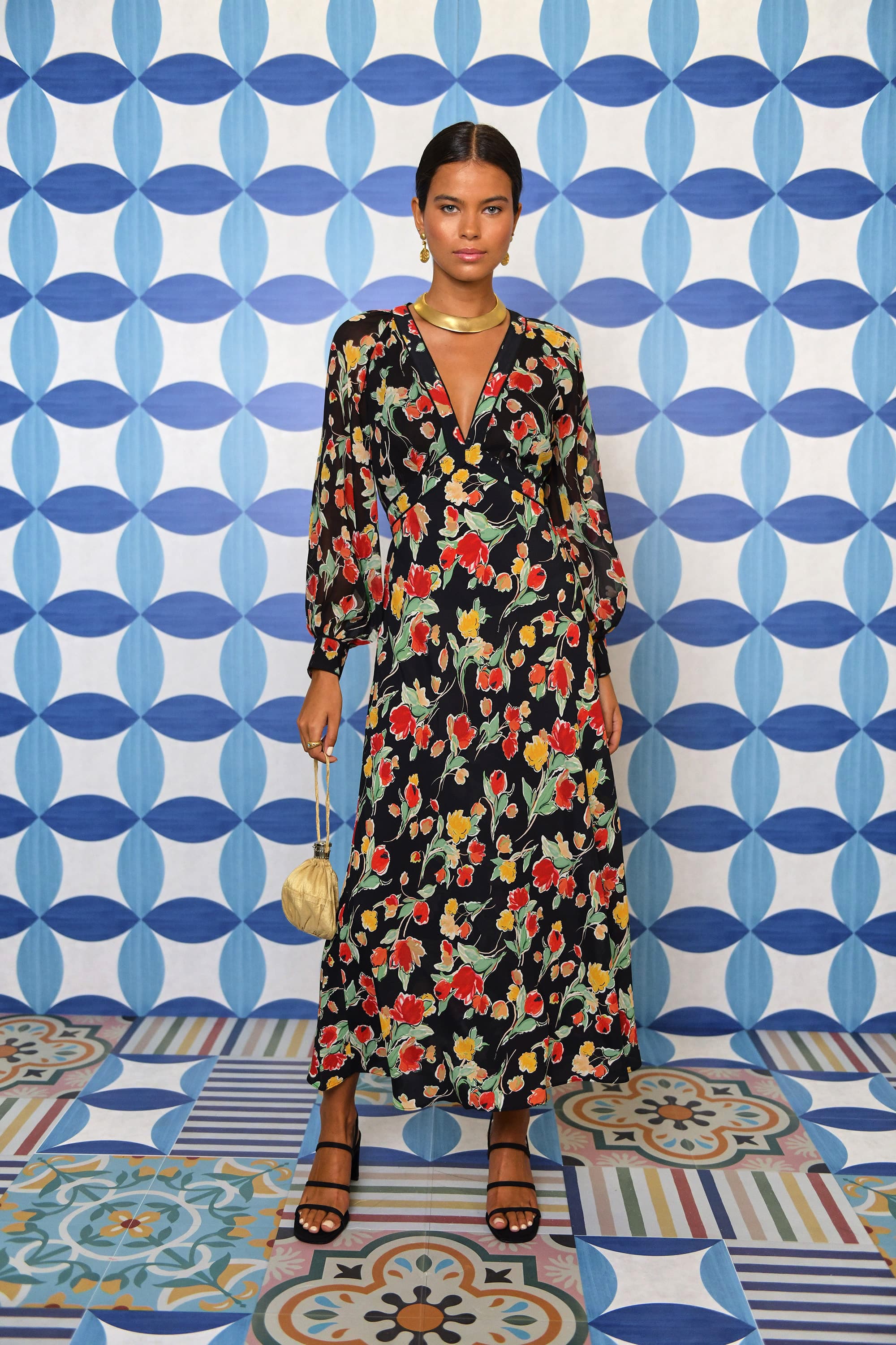 Ayla - Floral Black – RIXO ⋆